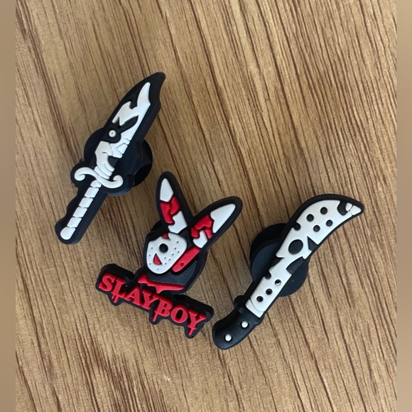 Accessories | Three 3 Croc Jibbitz Shoe Charms Chucky Jason | Poshmark
